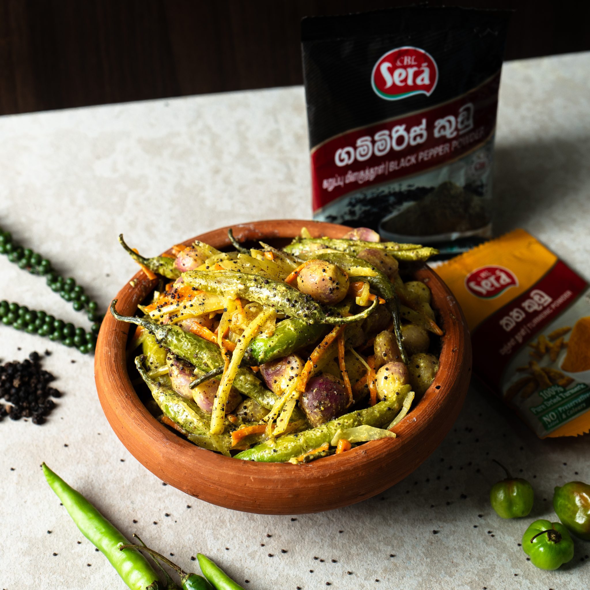 සිංහල අච්චාරුව (Traditional Sinhala Achcharu) – Rasa Recipe