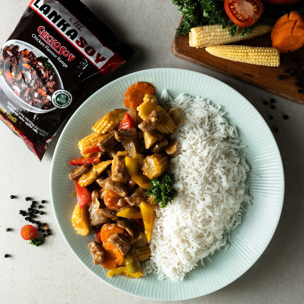 Soya Chopsuey Rice – Rasa Recipe